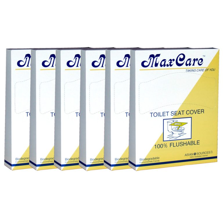 Toilet Seat Covers, 6 packs of 180 pcs for $149.95 - MaxCare